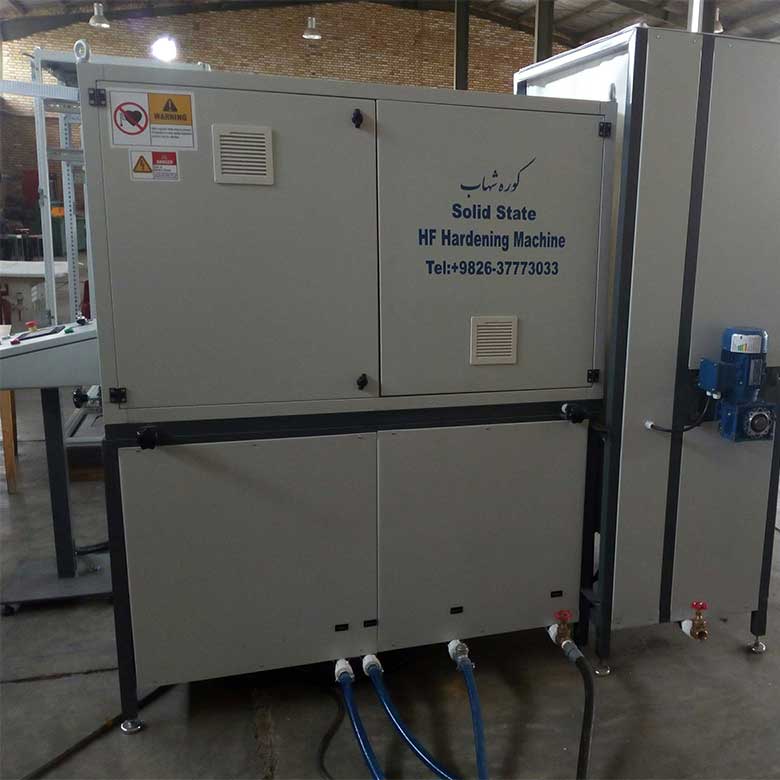 What is induction hardening? | Induction hardening uses induced heat